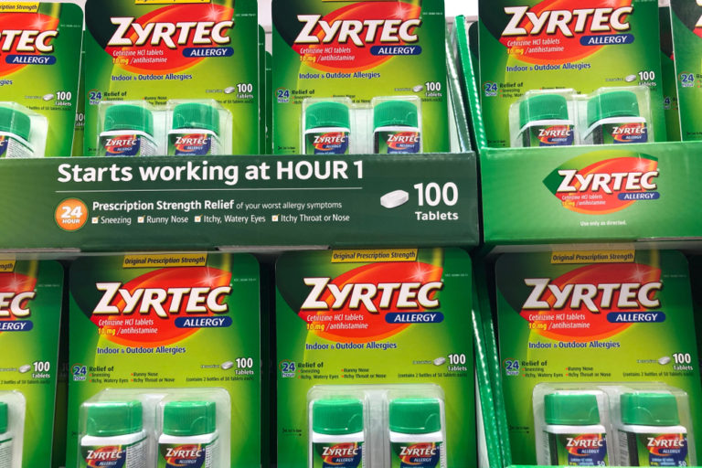 Zyrtec Allergy Relief 10 Mg Cetirizine HCl Tablet 60 Per 60 OFF Zyrtec Allergy Relief 10 Mg Cetirizine HCl Tablet 60 Per 60 OFF